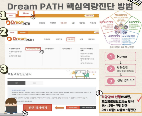 [보도] 2023-2학기 희망강의 신청 위해 핵심역량진단 필수